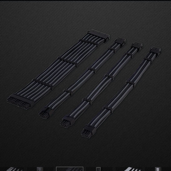 Jual Tecware Cable Sleeve Extention PSU Red Black White | Shopee Indonesia