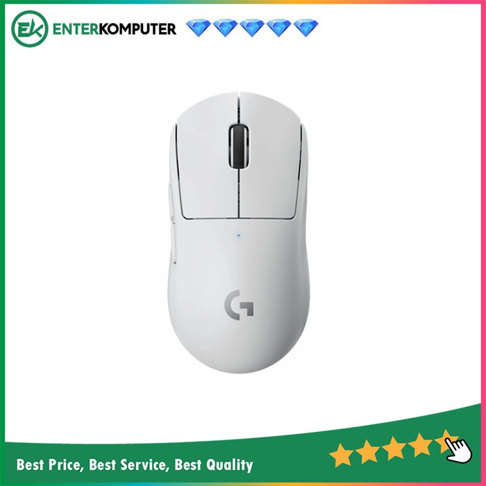 Jual Logitech G Pro X Superlight Wireless Mouse - White | Shopee Indonesia