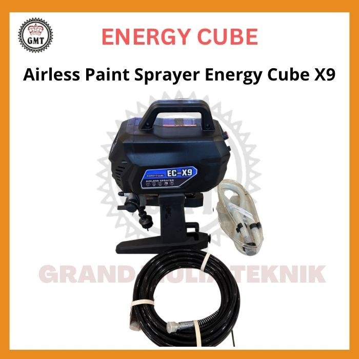 Jual Airless Paint Sprayer Energy Cube X9 Alat Cat Tanpa Kompresor ...