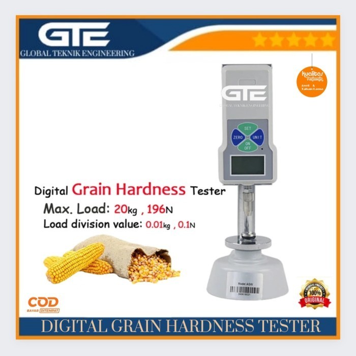 Jual Original Wheat Hardness Tester Grain Penetrometer Rice Sclerometer ...