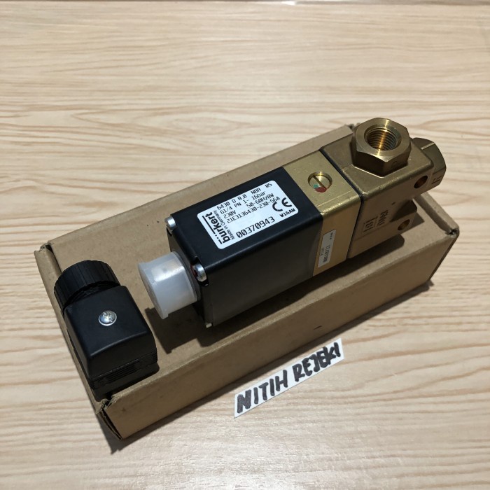 Jual New Ori Solenoid Valve Burkert 6430 D 80 Nbr Ms G1/4 230Vac 00370943 Limited | Shopee Indonesia