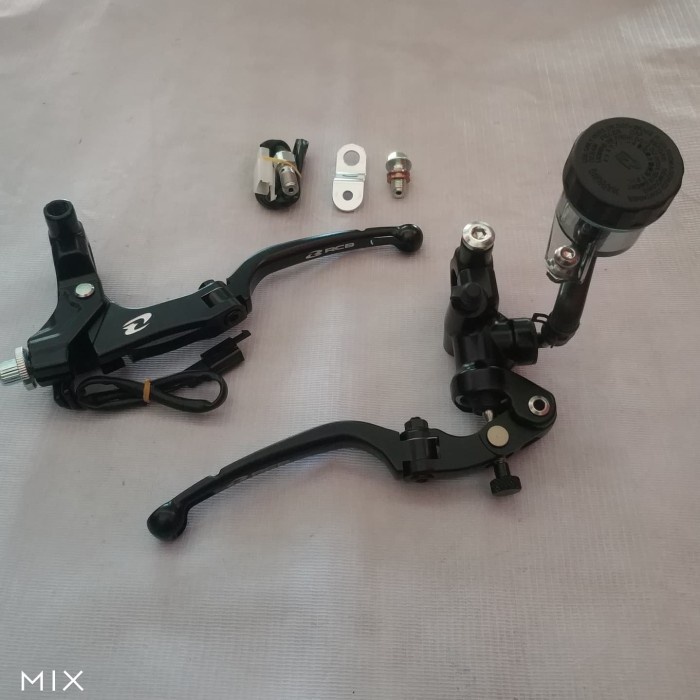 Jual [New] Master Rem Dan Handle Kopling Rcb S1 Tipe Radial 14Mm Hitam ...