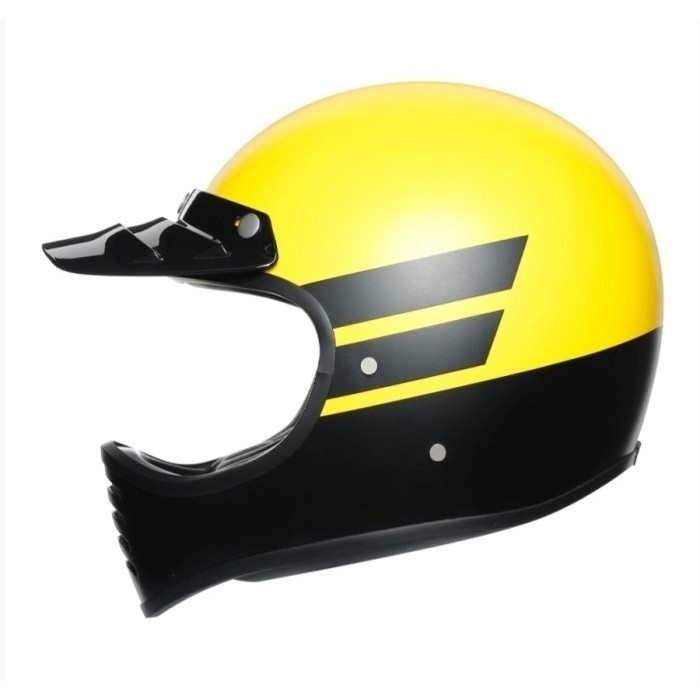 Jual [Ori] Agv X101 Dust Matt Yellow Black Helm Full Face Helm Cakil ...