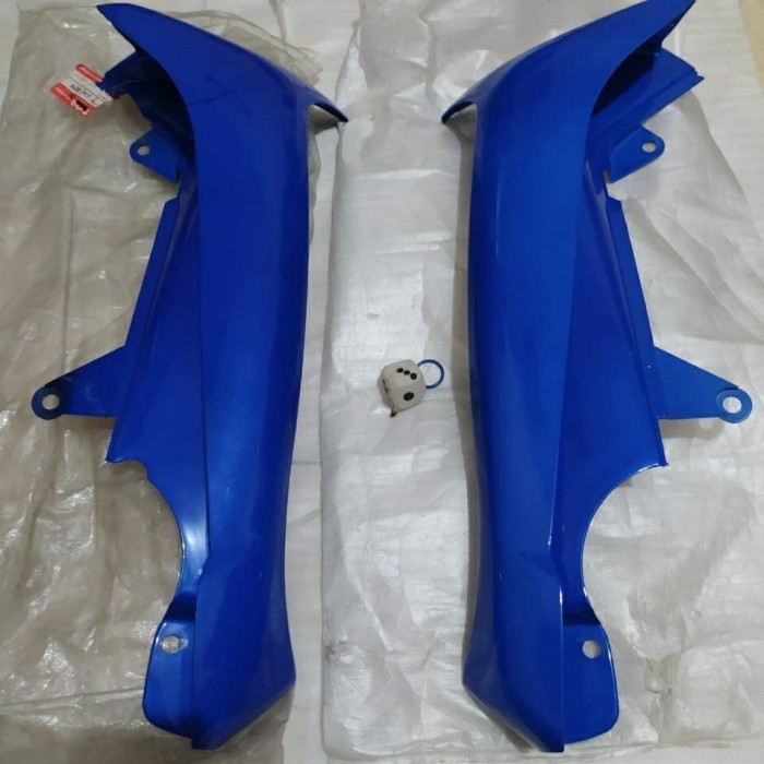 Jual [Original] Sayap Legshield Leg Shield Luar Satria Lumba Ru Biru ...
