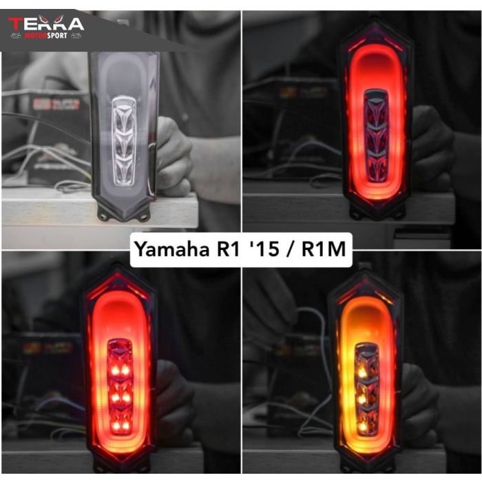 Jual [Ori] Stoplamp 3In 1 Project One Ninja Yamaha R1 2015 Lampu Stop ...