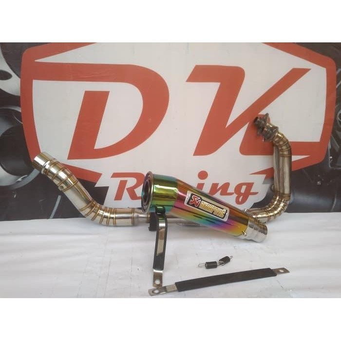 Jual [Original] Exhaust Knalpot Racing Yamaha R25 Akrapovic Megaphone ...