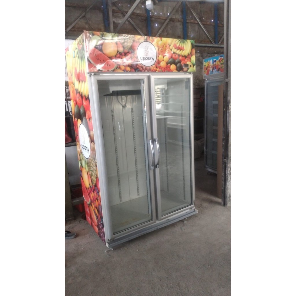 Jual [Baru] Second/Bekas Showcase 2 Pintu Panasonic 1030 Liter Diskon ...