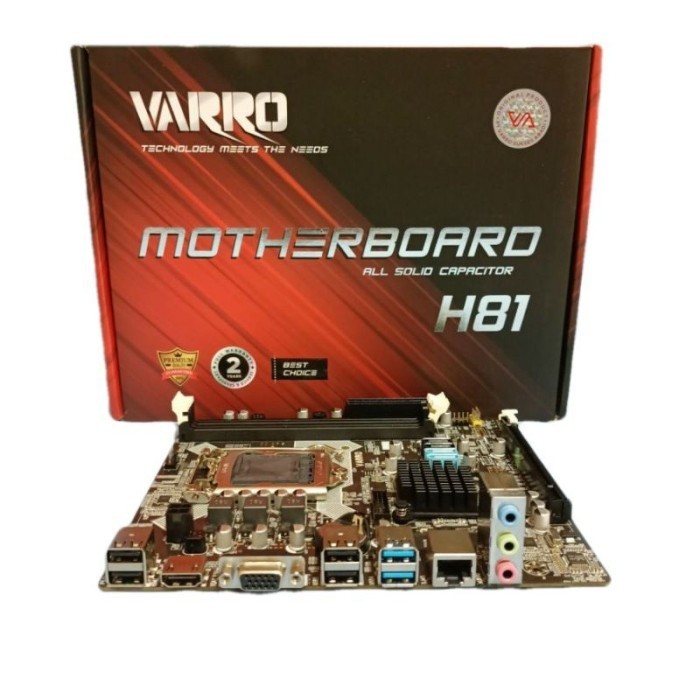 Jual MAINBOARD / MOTHERBOARD / MOBO H110 R4 VARRO SOCKET LGA 1151 DDR4 ...