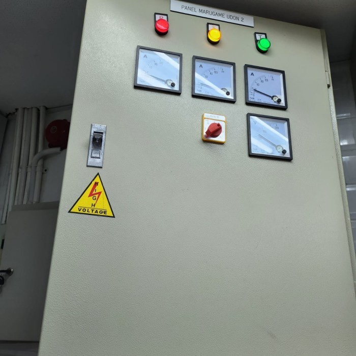 Jual [New Ori] Panel Mdp Lvmdp Distribusi 3Phase 3P Schneider Komplit ...