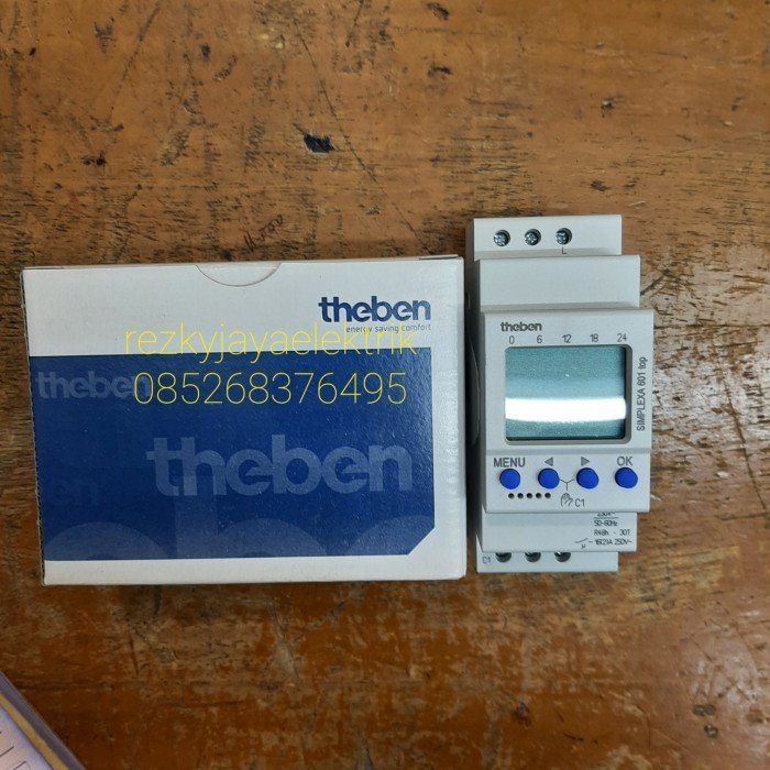 Jual [New] Digital Timer Theben 601 Simplexa601 Original Terbaru ...
