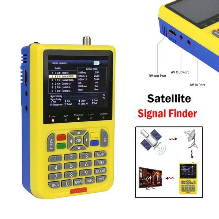 Jual [New] Alat Digital Layar Lcd Pencari Sinyal Satelit Tv Terbaru ...
