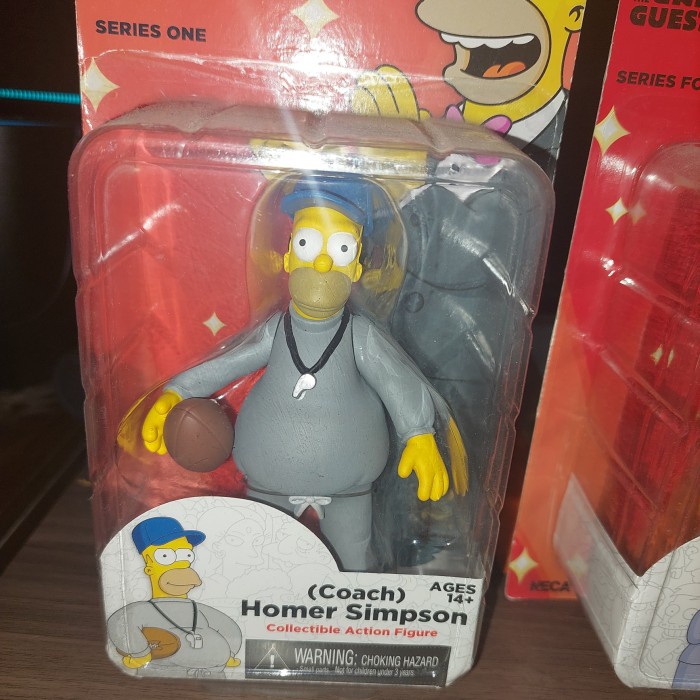 Jual [Original] Neca The Simpsons Homer Simpson Coach Moc Terbatas ...