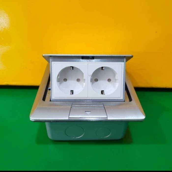 Jual [New] Stop Kontak Lantai Boss Floor Outlet Bfot426 Terbatas ...
