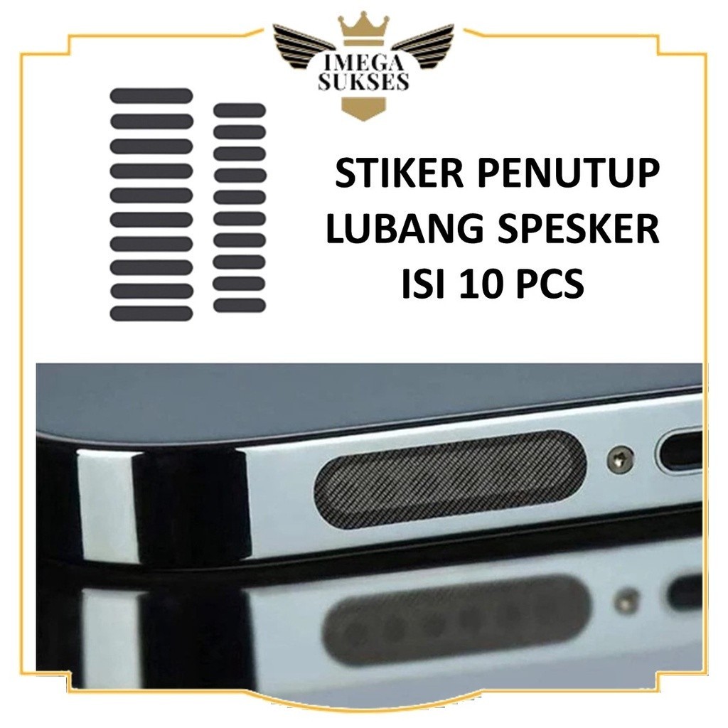 Jual PHG - STIKER PENUTUP LUBANG SPEAKER ANTI DEBU ISI 10 PCS STICKER ...