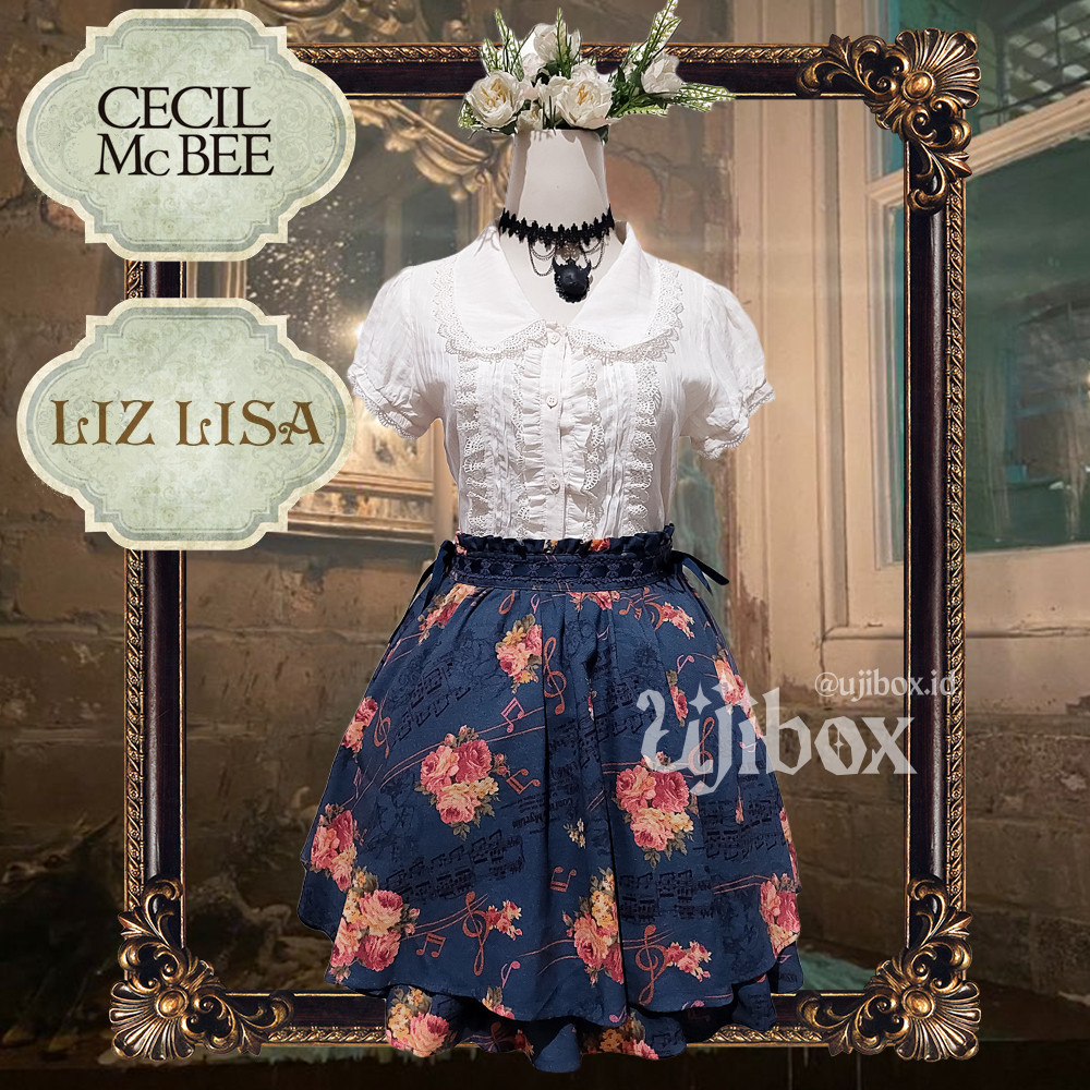 Jual Liz Lisa & Cecil McBee Musical Note Musik Gyaru Kawaii Jepang ...