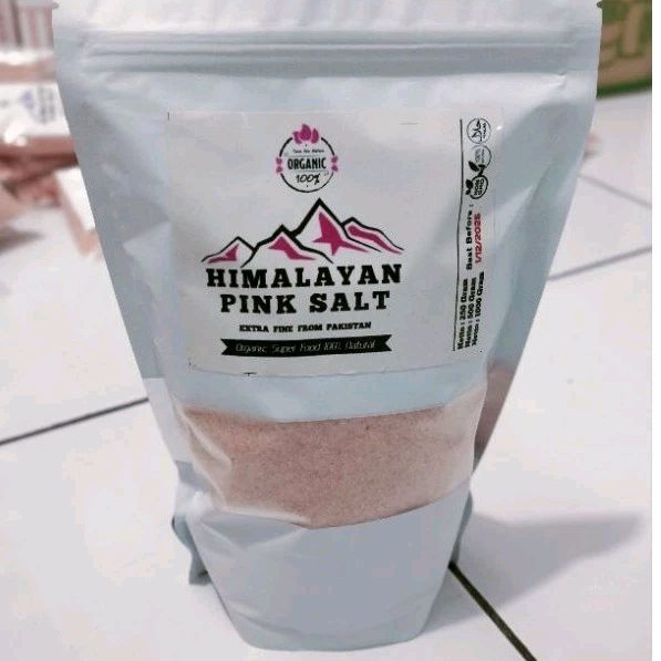 Jual Garam Himalaya Pink Salt Organic // Original Premium Asli 1kg NON ...