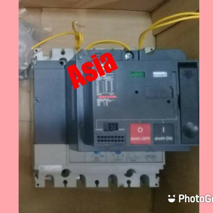Jual [Baru] Mccb Ns250N Motorized 200A 4P 50Ka Schneider Merlin Gerin ...