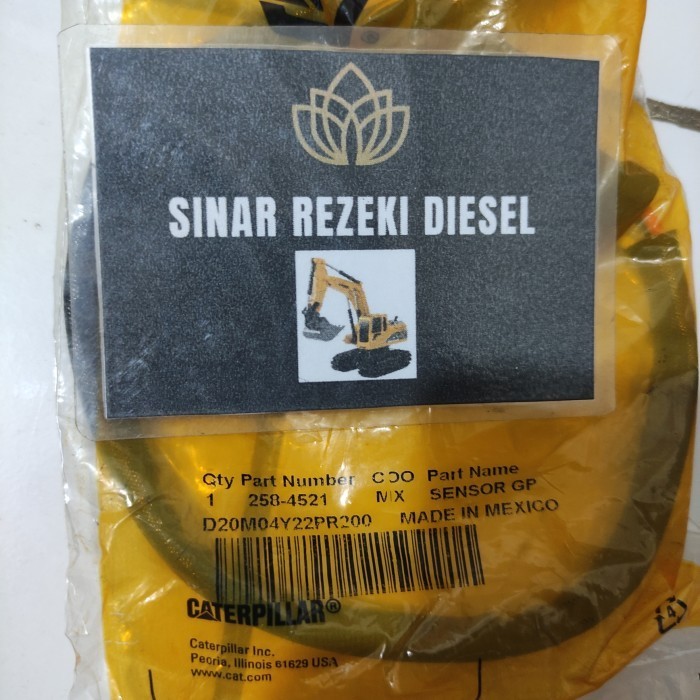 Jual New Ori 258-4521 / 2584521 / 258 4521 Sensor Gp Genuine Part Cat ...