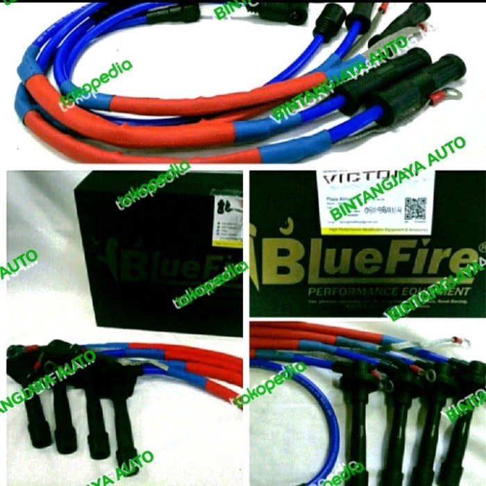 Jual New Ori Kabel Busi Racing Bluefire Grounding Original 4 Selinder ...