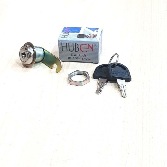 Jual Murah - Cam Lock Huben 103 16Mm Atau Kunci Loker Besi Atau Kunci Loker Kait | Shopee Indonesia