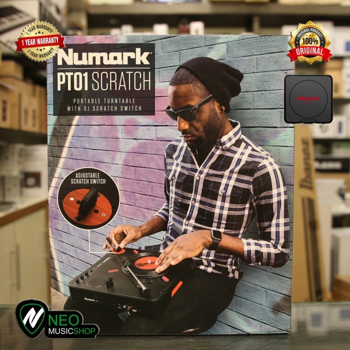 Jual PROMO NUMARK PT01 SCRATCH PORTABLE TURNTABLE WITH DJ SCRATCH SWITCH #ORIGINAL | Shopee ...