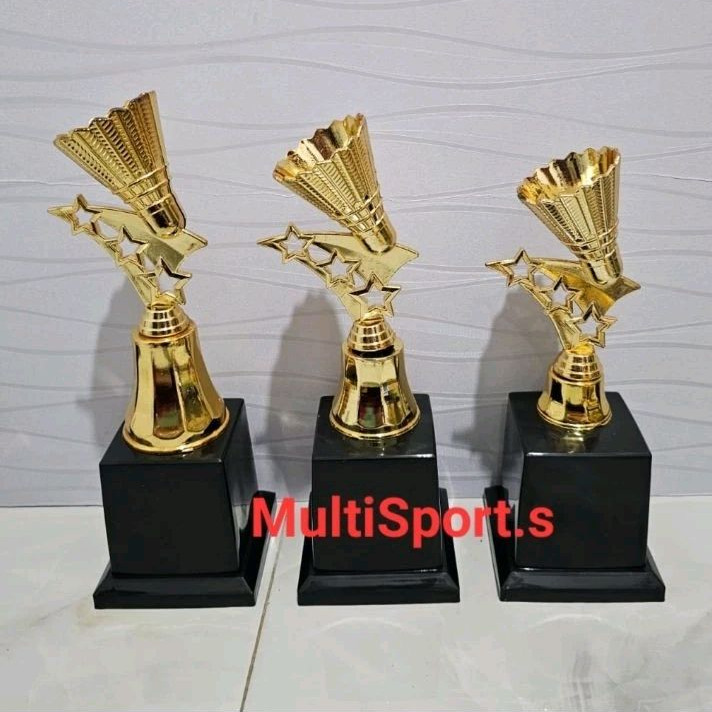 Jual PIALA TROPHY BADMINTON SHUTTLE COCK 1 SET 123 LESER | Shopee Indonesia
