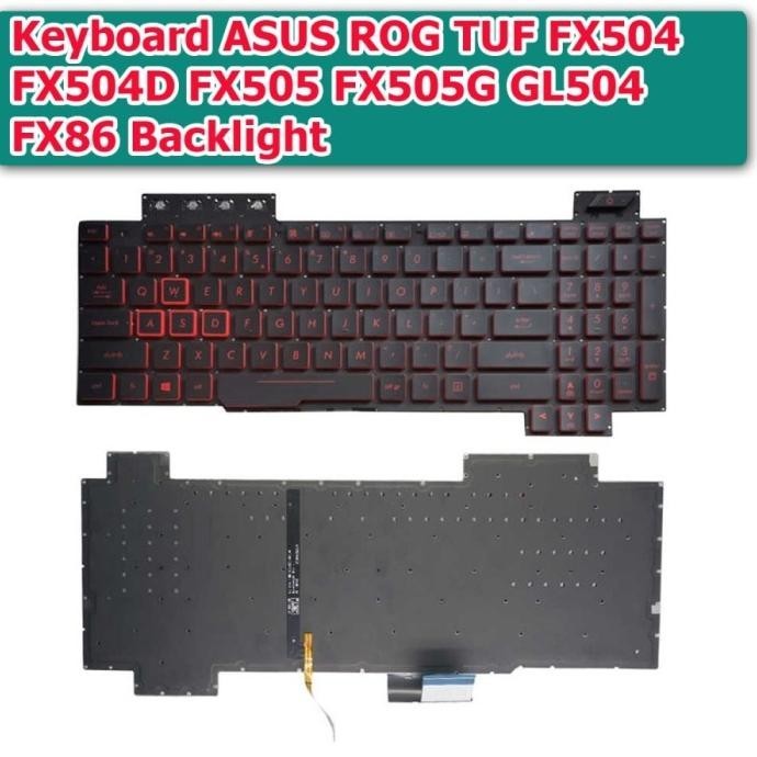 Jual Keyboard Asus Rog Tuf Fx505 Fx505G Gl504 Fx86 Backlight | Shopee ...