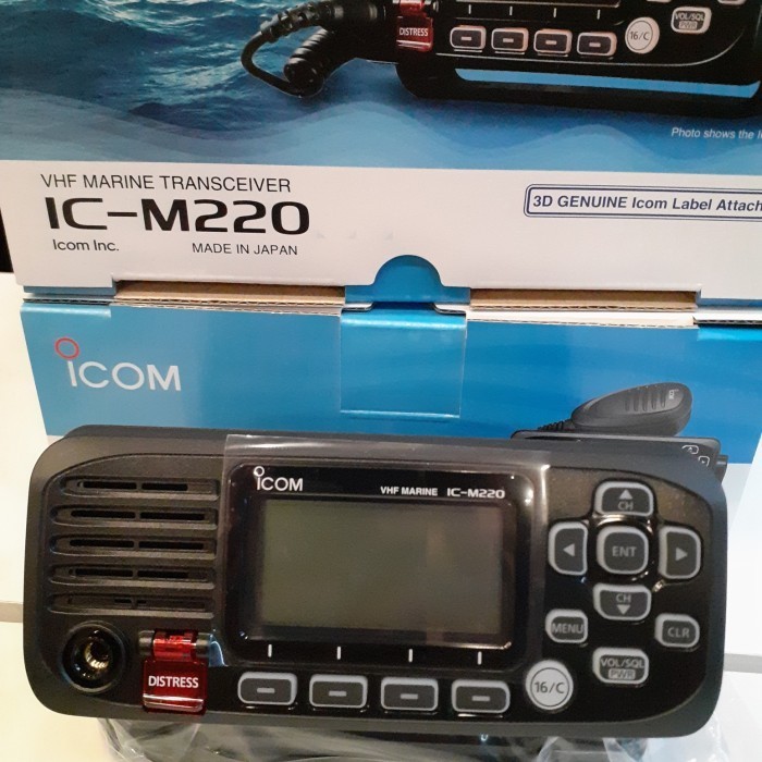 Jual ready Radio rig ICOM IC-M220 Vhf Marine Transceiver | Shopee Indonesia