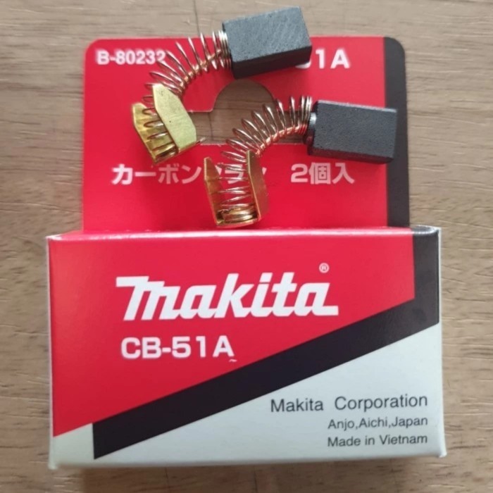 Jual CARBON BRUSH/SPUL/ARANG MAKITA CB 51 HARGA PERKOTAK ISI 10 SET | Shopee Indonesia