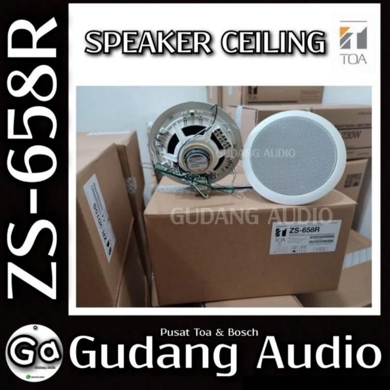 Jual SPEAKER CEILING TOA SPEAKER PLAFON ZS-658R ZS 658 2401S | Shopee Indonesia