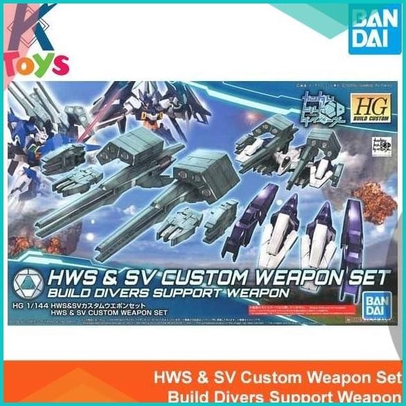 Jual Bandai HWS & SV Weapon Set Build Divers Gundam - HGBC Gunpla Model Kit | Shopee Indonesia