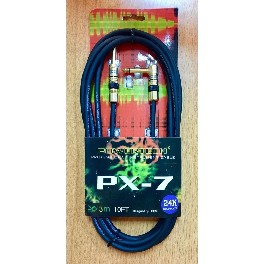 Jual Baru Kabel Jack Guitar Powertech Professional Instrument Cable PX ...