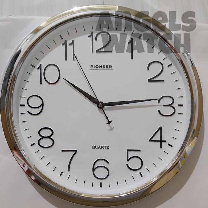 Jual Jam Dinding Besar Pioner kode 2019 Diameter 35cm Murah Original ...