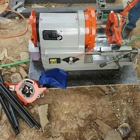 Jual Mesin Senai Snay Snai Pipa 1/2" - 4" . Pipe Threading Machine ...