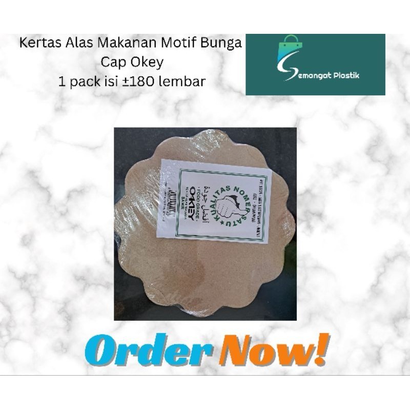Jual Kertas Alas Makanan Motif Bunga | Shopee Indonesia