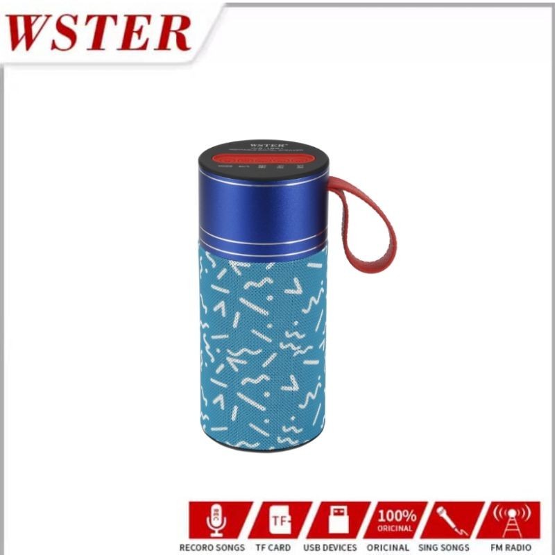 Jual WSTER Original Speaker Karaoke microphone Bluetooth wireless WS-1851 | Shopee Indonesia