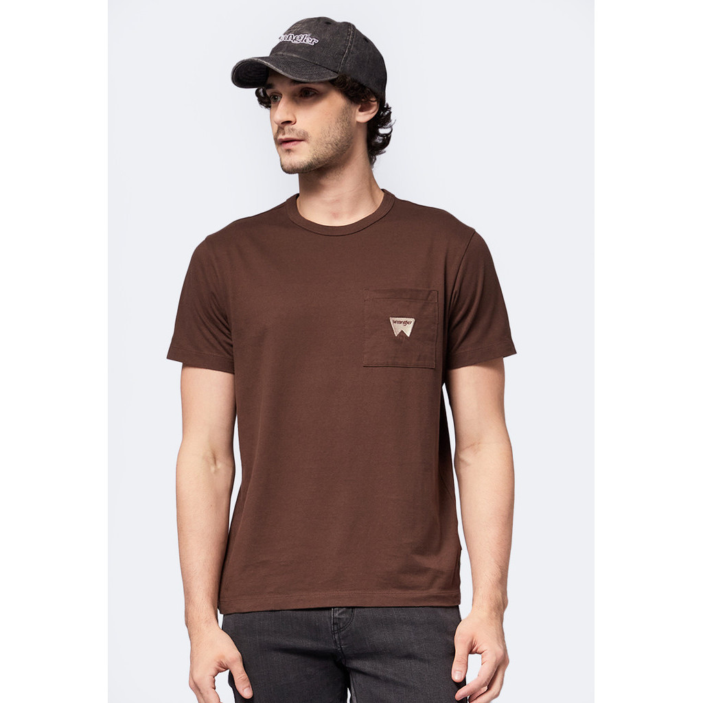 Jual Wrangler T-Shirt Regular Edmun 06P24 | Shopee Indonesia