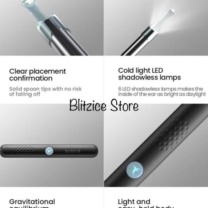 Jual Original Bebird R1 R3 Camera Visual Ear Stick Pembersih Telinga ...