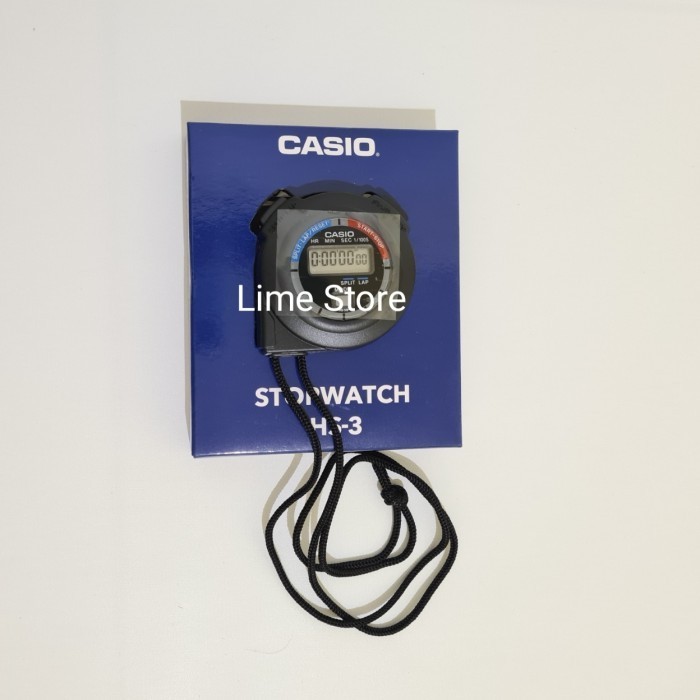 Jual STOPWATCH CASIO HS-3/STOP WATCH CASIO HS 3 (ALAT PENGUKUR WAKTU ...