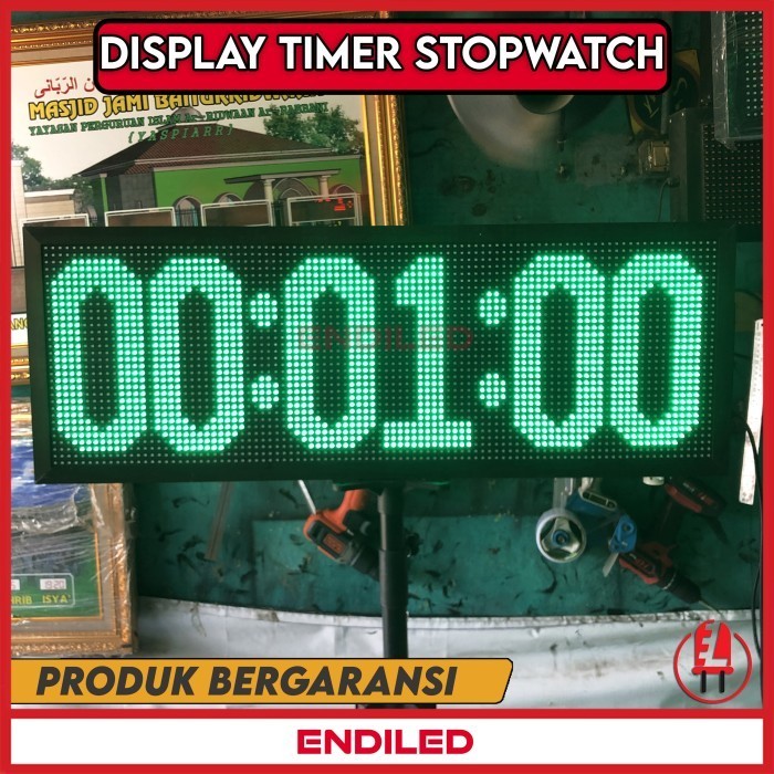 Jual LED DIGITAL DISPLAY TIMER STOPWATCH | Shopee Indonesia