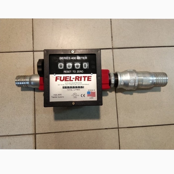 Jual Flow Meter Set 2" (Inch) Meteran Solar 2" Fuel Rite | Shopee Indonesia