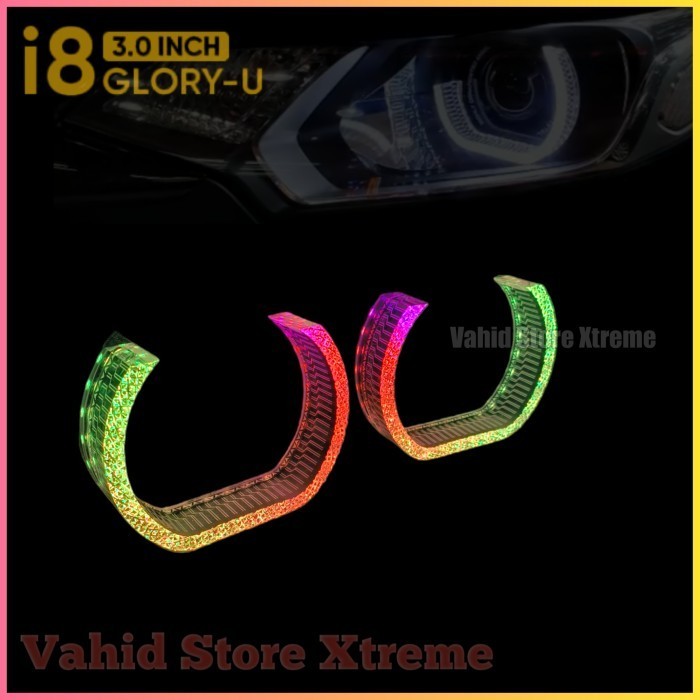 Jual I8 MATRIX RGB SHROUD 3 INCH LAZY CUSTOM 5D VAHID ORIGINAL | Shopee ...