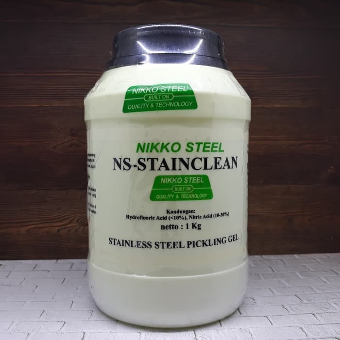 Jual Gel Pembersih Stainless / Piling Gel Nikko Steel Stainclean 1kg ...