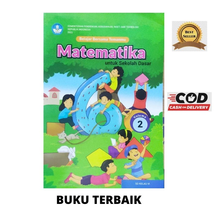 Jual Buku Kelas 6 Belajar Bersama Temanmu Matematika untuk Sekolah Dasar – Volume 2 | Shopee ...