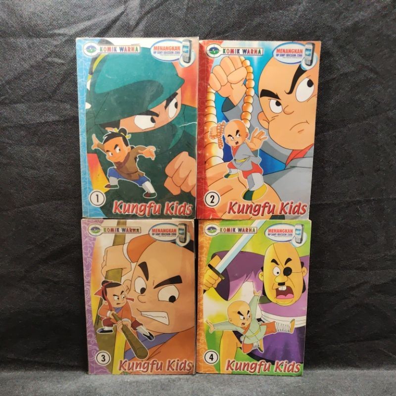Jual Buku / Komik Kungfu Kids, Vol 1,2,3,4, Komik Warna | Shopee Indonesia