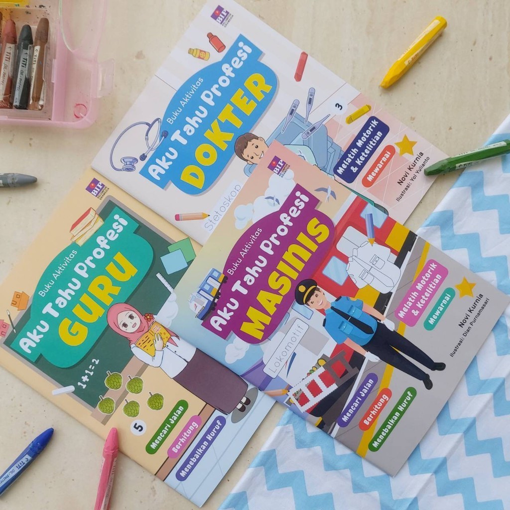 Jual Buku Aktivitas Anak Aku Tahu Profesi: Dokter | Shopee Indonesia