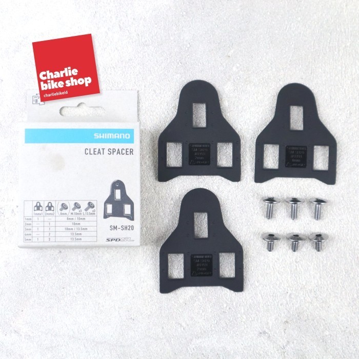 Jual SHIMANO SM-SH20 CLEAT SPACERS - STACK HEIGHT AND POSITION ADJUSTER ...
