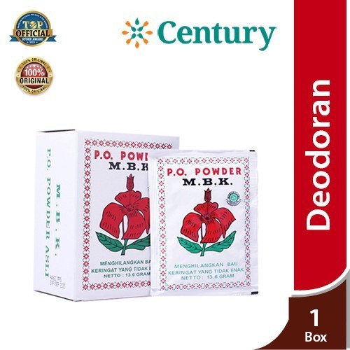 Jual MBK Powder Putih Isi 12 Sachet / Body Talk / Pengharum badan ...