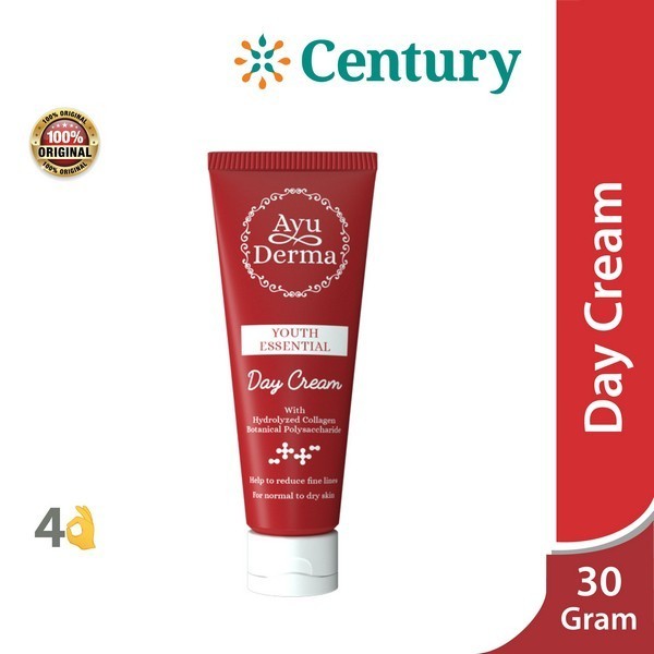 Jual Ayu Derma Youth Day Cream 30gr / Anti Aging / Anti Kerutan / Skin ...