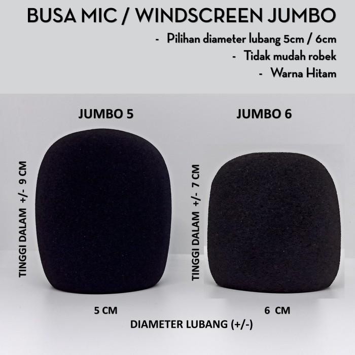 Jual Busa Microphone Jumbo | Shopee Indonesia